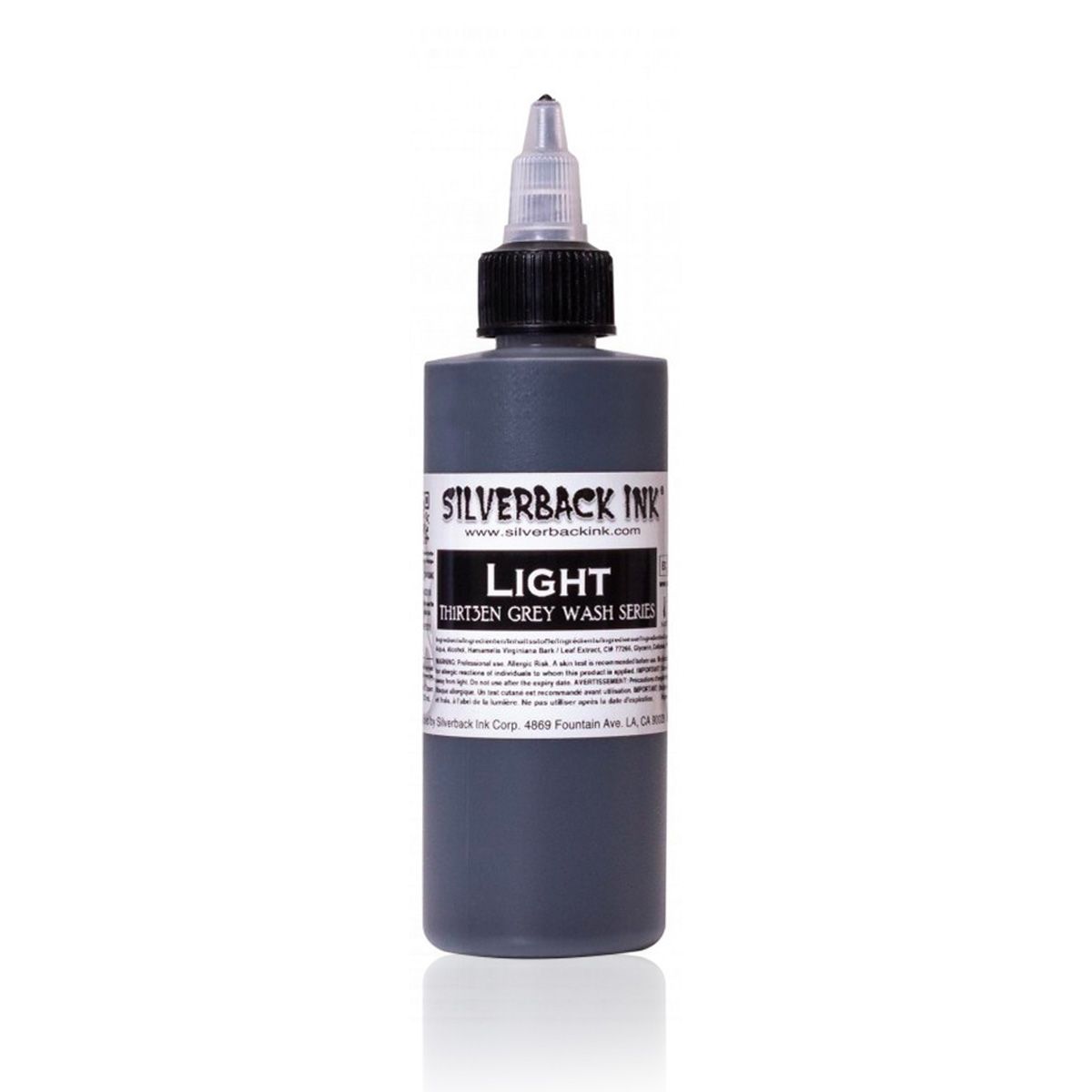 SILVERBACK INK® BLACK TH1RT3EN GREYWASH (120ML/4OZ) | Ink Stop