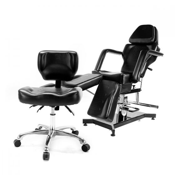TATSOUL BLACK ARTIST / CLIENT CHAIR PACKAGE DEAL | Ink Stop